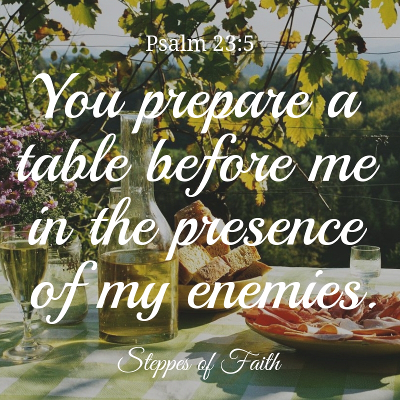 Understanding Psalm 23: The Table, the Oil, and God’s Faithfulness