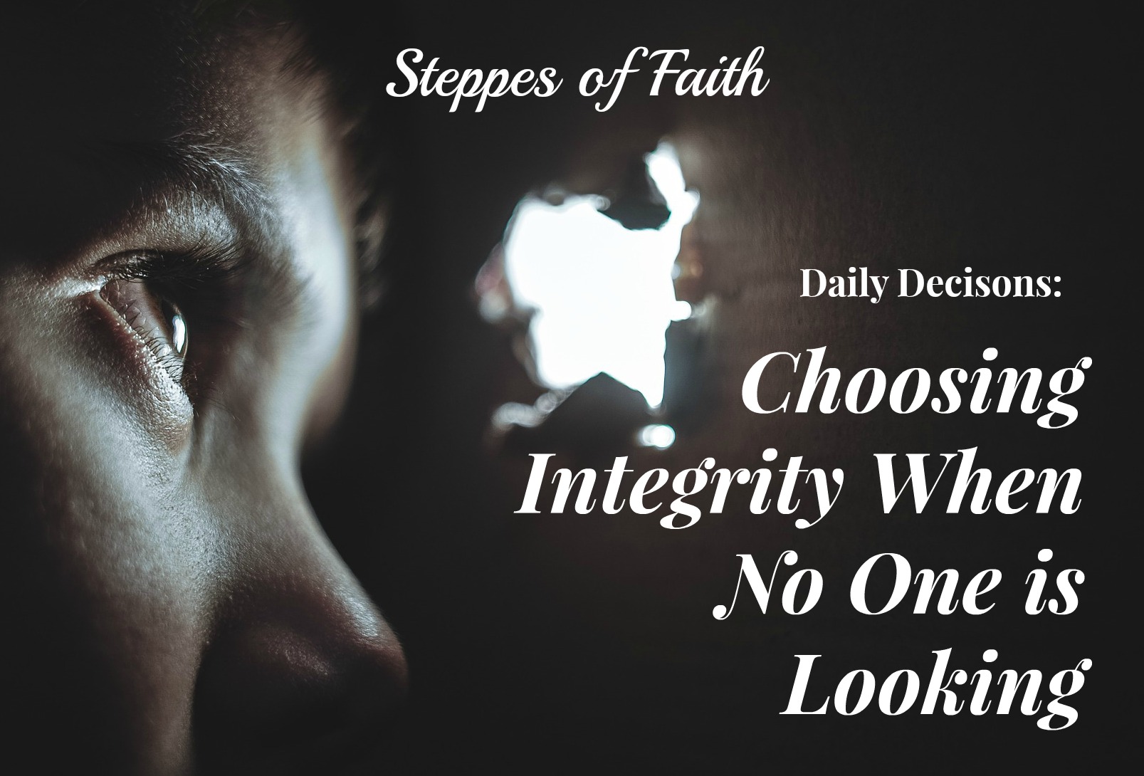 Examples Of People With Integrity In The Bible