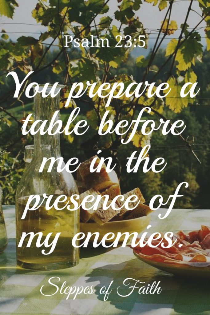 Understanding Psalm 23: The Table, the Oil, and God’s Faithfulness