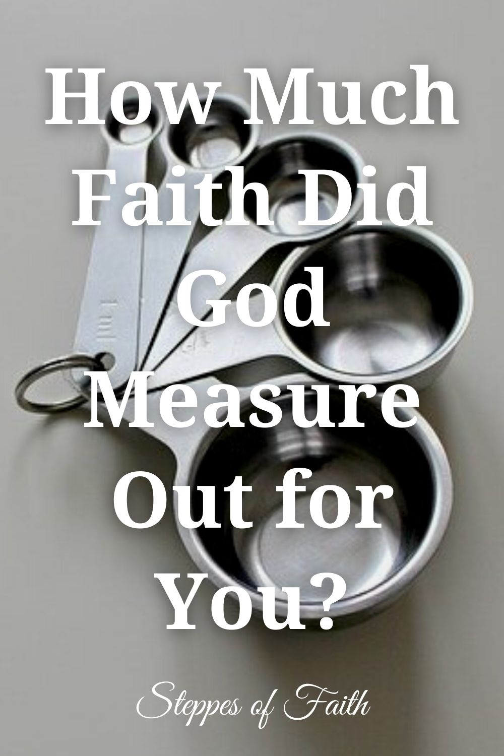 How Much Faith Did God Measure Out for You?
